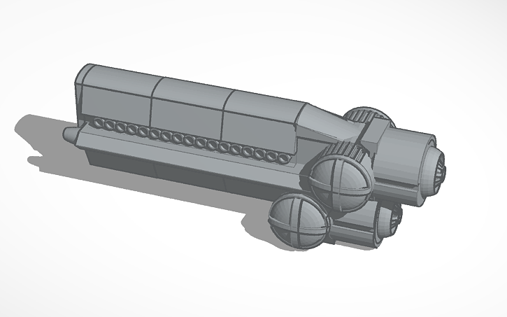 3D design Cestrus class Heavy Cruiser | Tinkercad