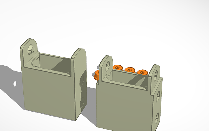 3D design cable chain screw side | Tinkercad