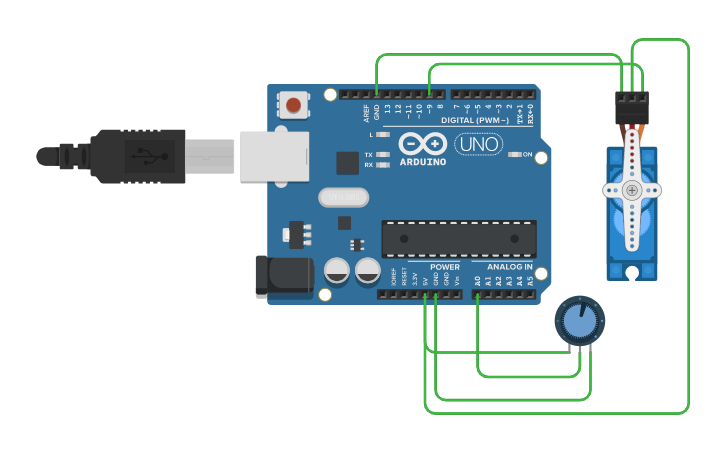 Circuit design Lab 8 Ex 3 | Tinkercad