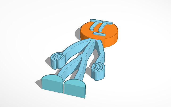 3D design Henry Stickman - Tinkercad