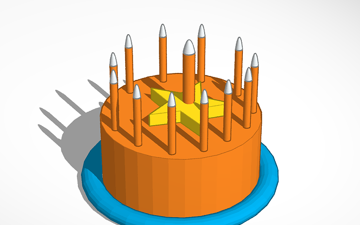 3D design Happy birthday jennakaplan | Tinkercad