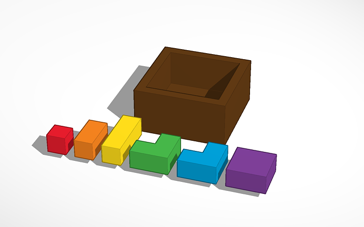 3D design Puzzle Box Challenge! (Easy) | Tinkercad
