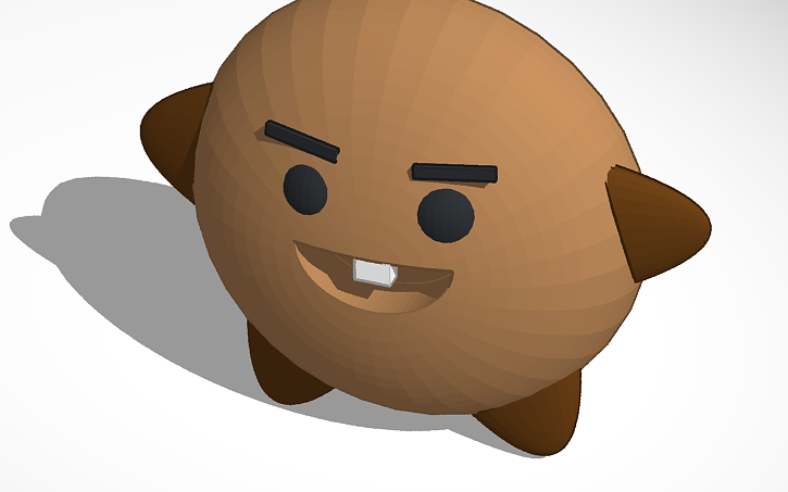 3D design Shooky - Tinkercad