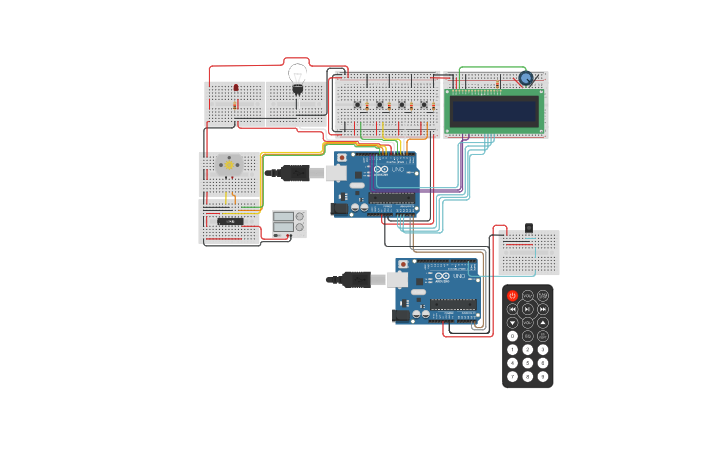Circuit design programmerings prøve 2020 | Tinkercad