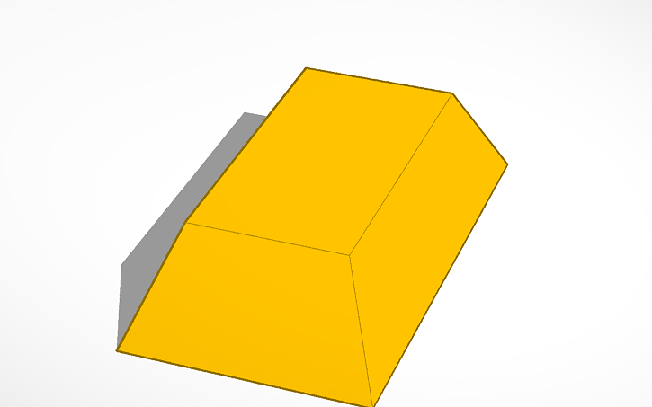 3D design Gold Bar - Tinkercad