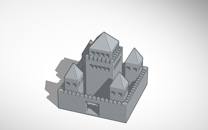 3D design Landon Smith - Castle | Tinkercad