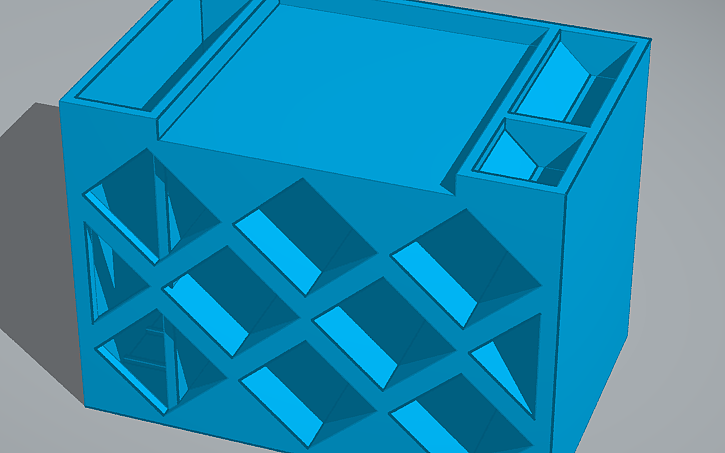 3D design Printable Desk Organizer - Tinkercad