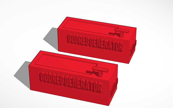 3D design GENERATOR - Tinkercad