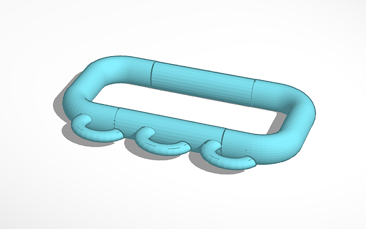 3D design Grocery bag holder - Tinkercad