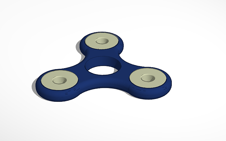 3D design fidgit spinner | Tinkercad
