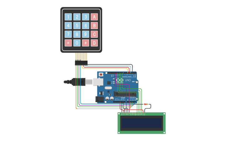 Circuit Design Drink Machine Tinkercad