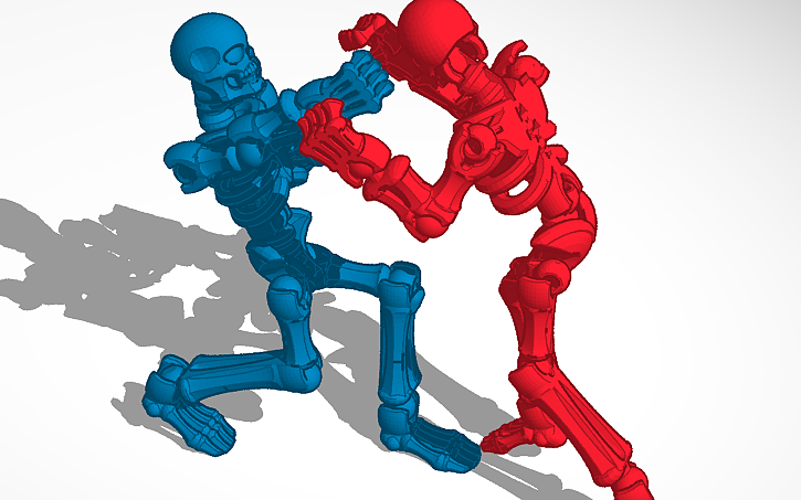 3D design titan vs titan - Tinkercad