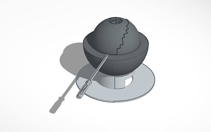 3D design Mildly Disproportionate Demon Core - Tinkercad