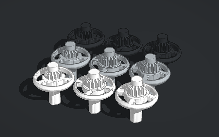 3d Design Disk Bit Templates Tinkercad