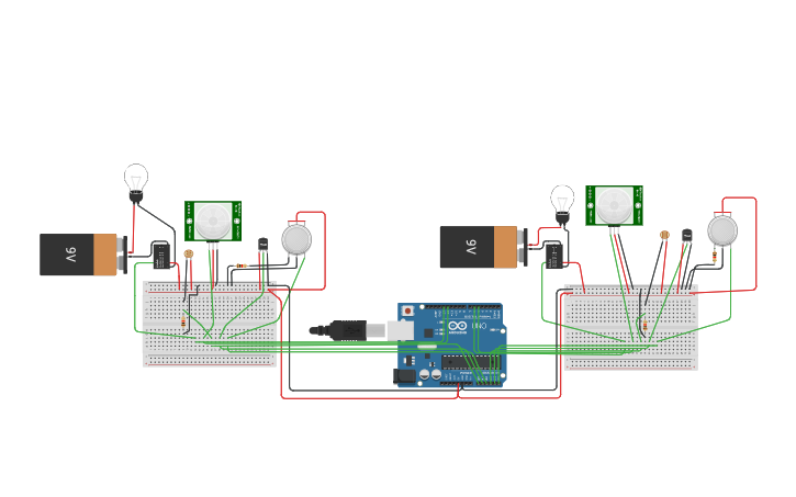 Circuit design SmartLamp | Tinkercad