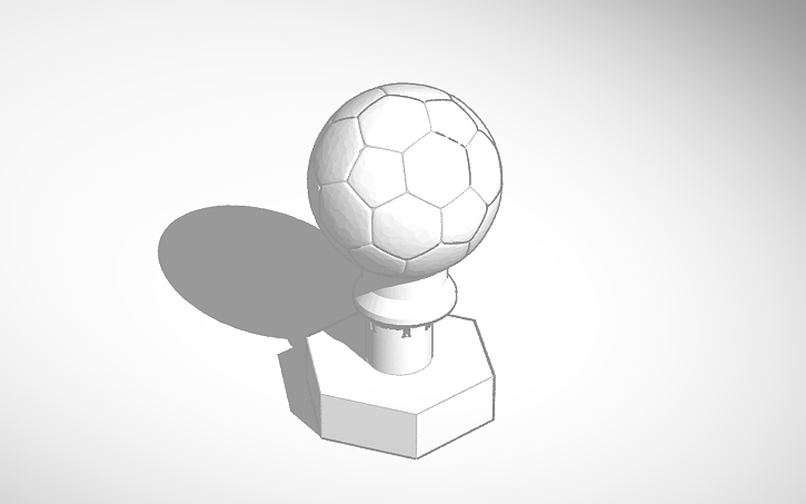 3D design Balon de Oro - Tinkercad