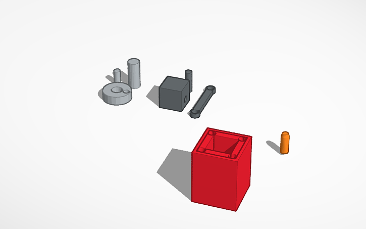 3D design Air engine - Tinkercad