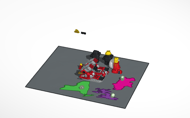 3D design fire!!! - Tinkercad