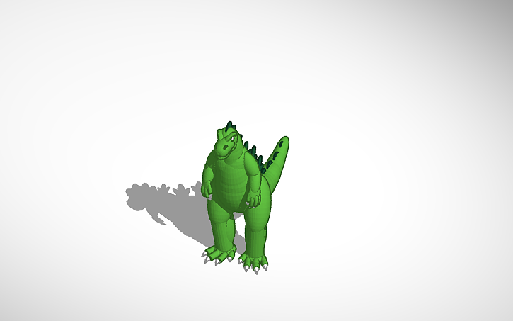3D design Hanna-Barbera Godzilla | Tinkercad