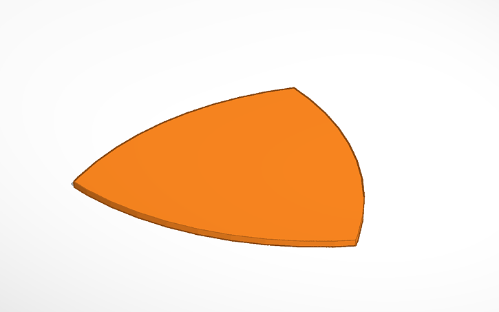 3D design Reuleaux triangle | Tinkercad