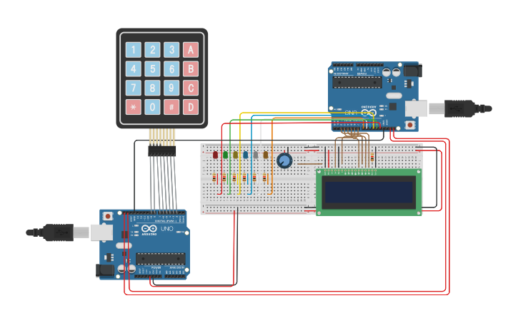 Circuit Design Communication Spi Tinkercad