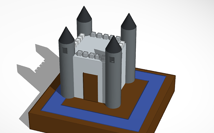3D design Copy of Castle | Tinkercad