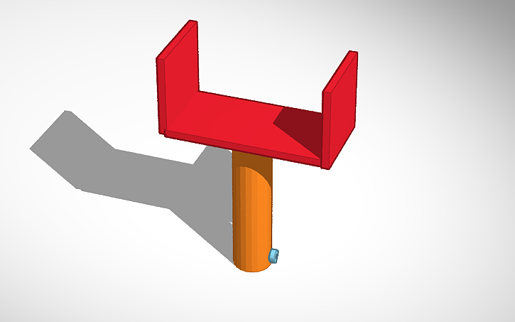 3D design simple camera mount | Tinkercad
