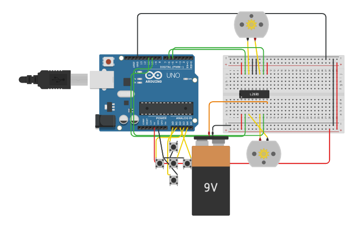 Circuit design Assignment 6 | Tinkercad
