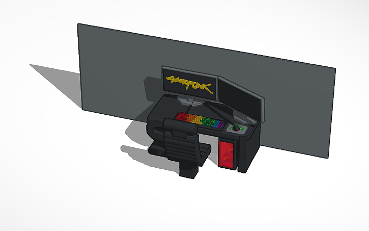 3D design My dream pro gaming set - Tinkercad
