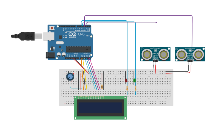 Circuit Design Midterm Exam Tinkercad