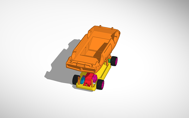 3d Design Rc Car Tinkercad