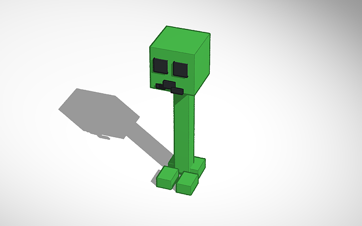3D design Weird Creeper | Tinkercad