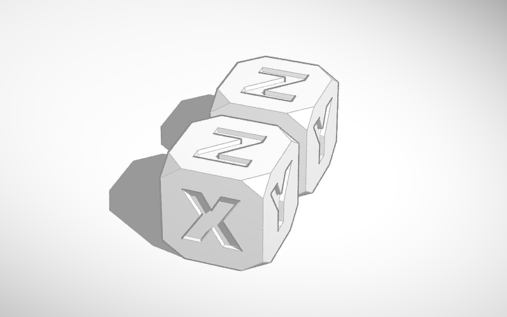 3D design KYLE_XYZ_CUBE - Tinkercad