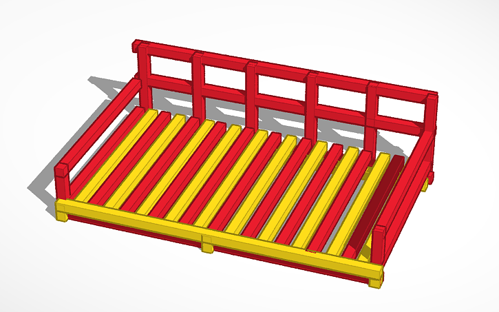 3D design sofa - Tinkercad