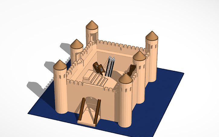 3D design fort | Tinkercad
