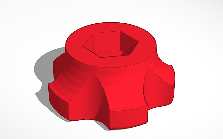 3D design Smooth Knob - Tinkercad