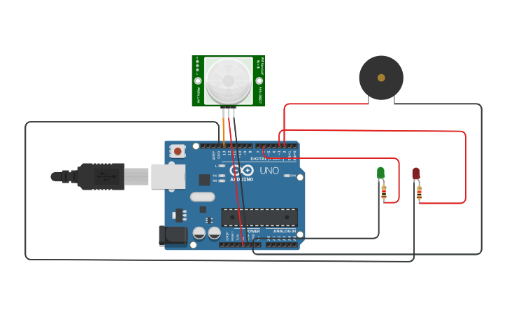 Circuit design Thief Diamond Problem | Tinkercad