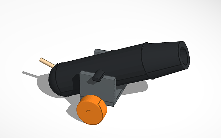 3D design Cannon | Tinkercad