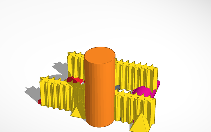 3D design the Ali keychain - Tinkercad