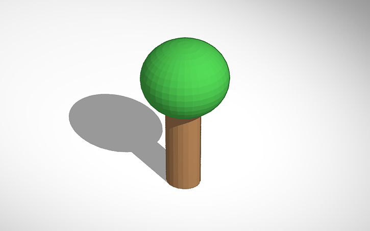 3D design Tree - Tinkercad