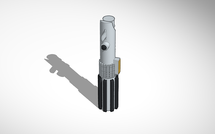 3D design Anakin Skywalker's Lightsaber - Tinkercad