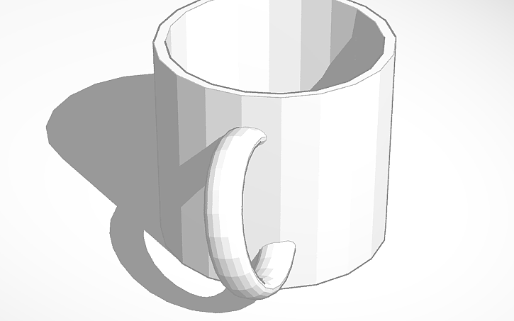 3D design Coffee Cup - Tinkercad