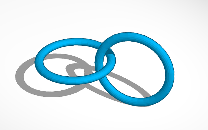3D design Lesson: Simple #chain result - Tinkercad