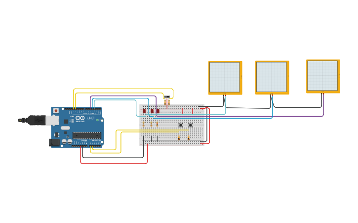 Circuit Design V2 Rotary Encoder Using Arduino Tinkercad 0178