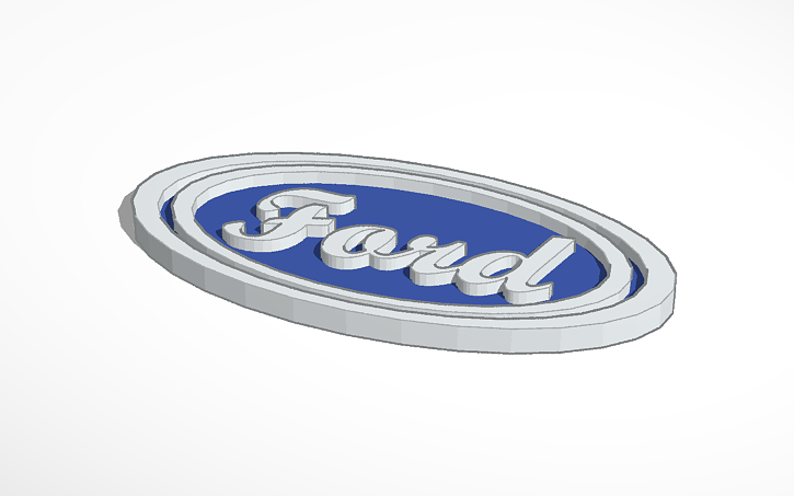 3D design Ford - Tinkercad