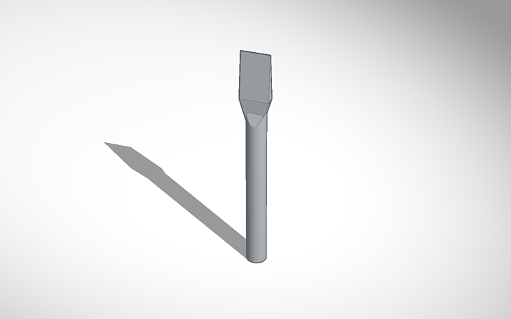 3d Design Chisel Tinkercad