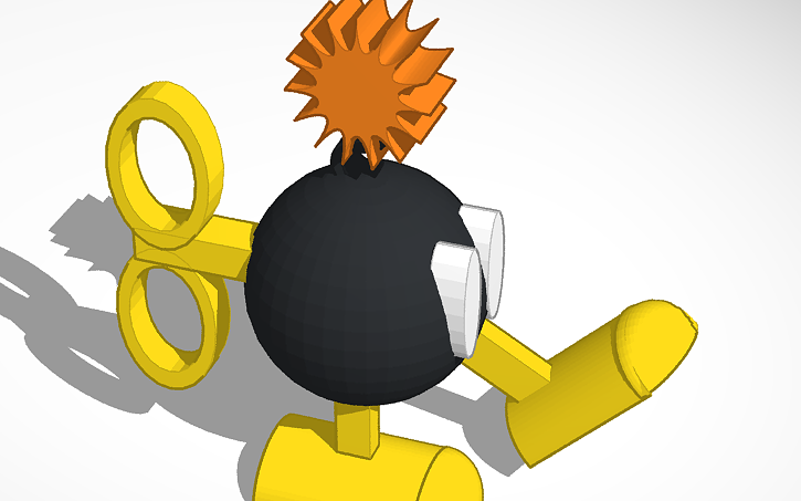 3D design Bomb-Bomb - Tinkercad