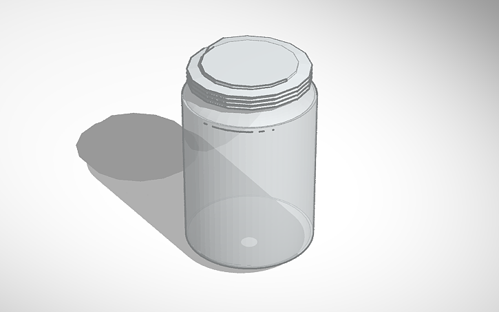 3D design Jar - Tinkercad