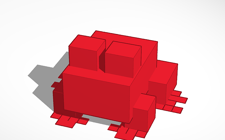 3D design Minecraft frog (printable) | Tinkercad