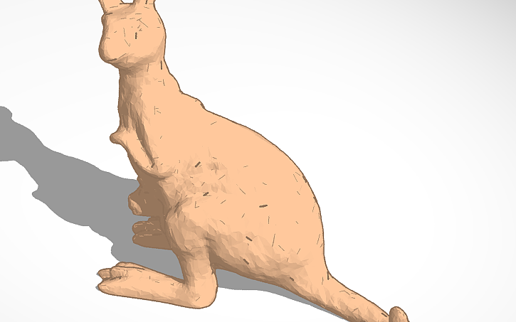 3D design Kangaroo - Tinkercad